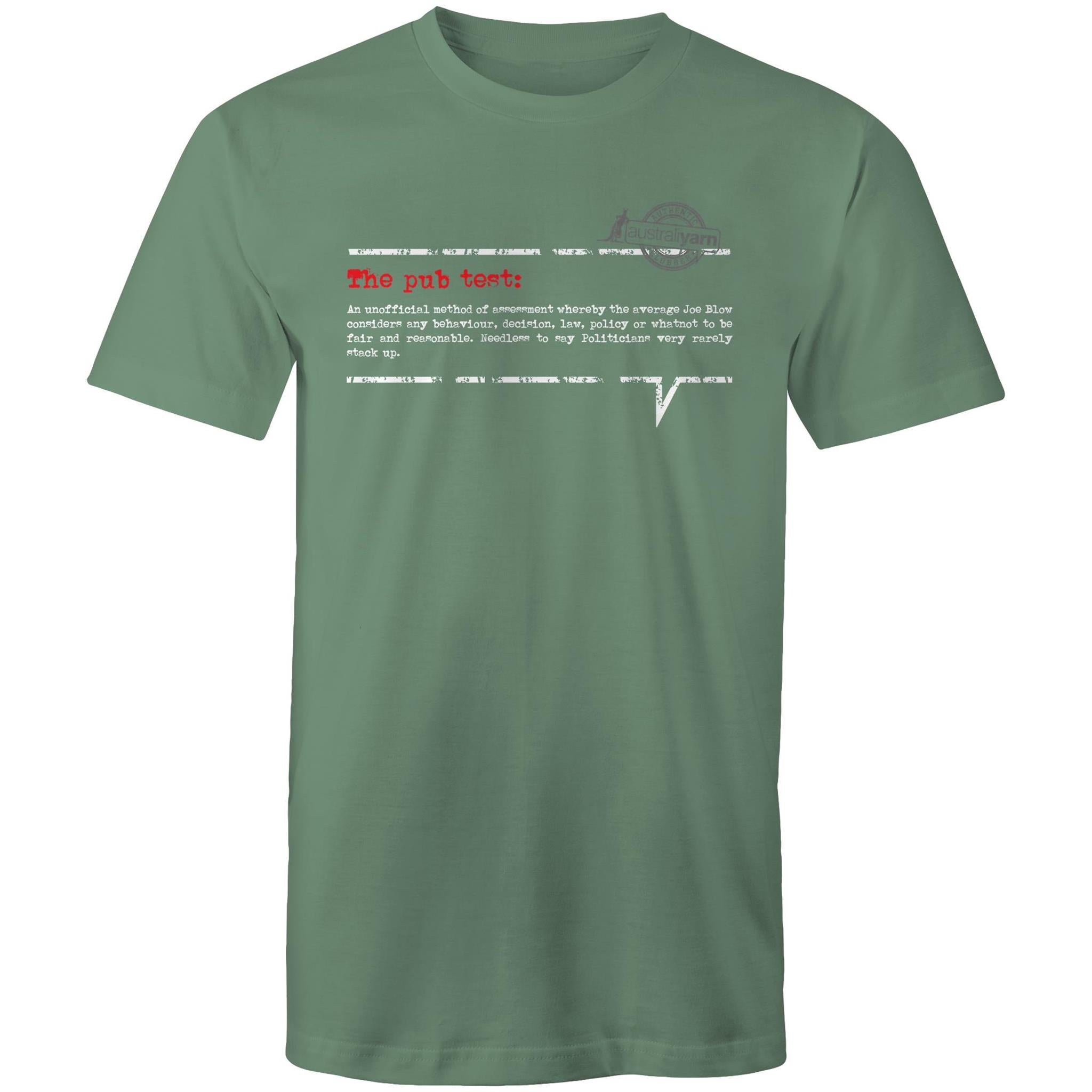 'The pub test' Tee – Australiyarn